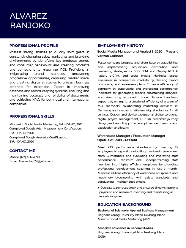 Resume.lk